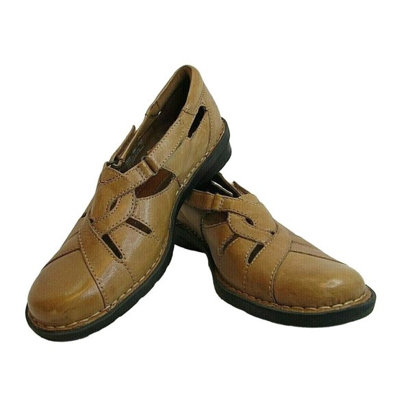 Clarks | Shoes | Clarks Bendables Tan Leather Nikki Regatta 39337 ...